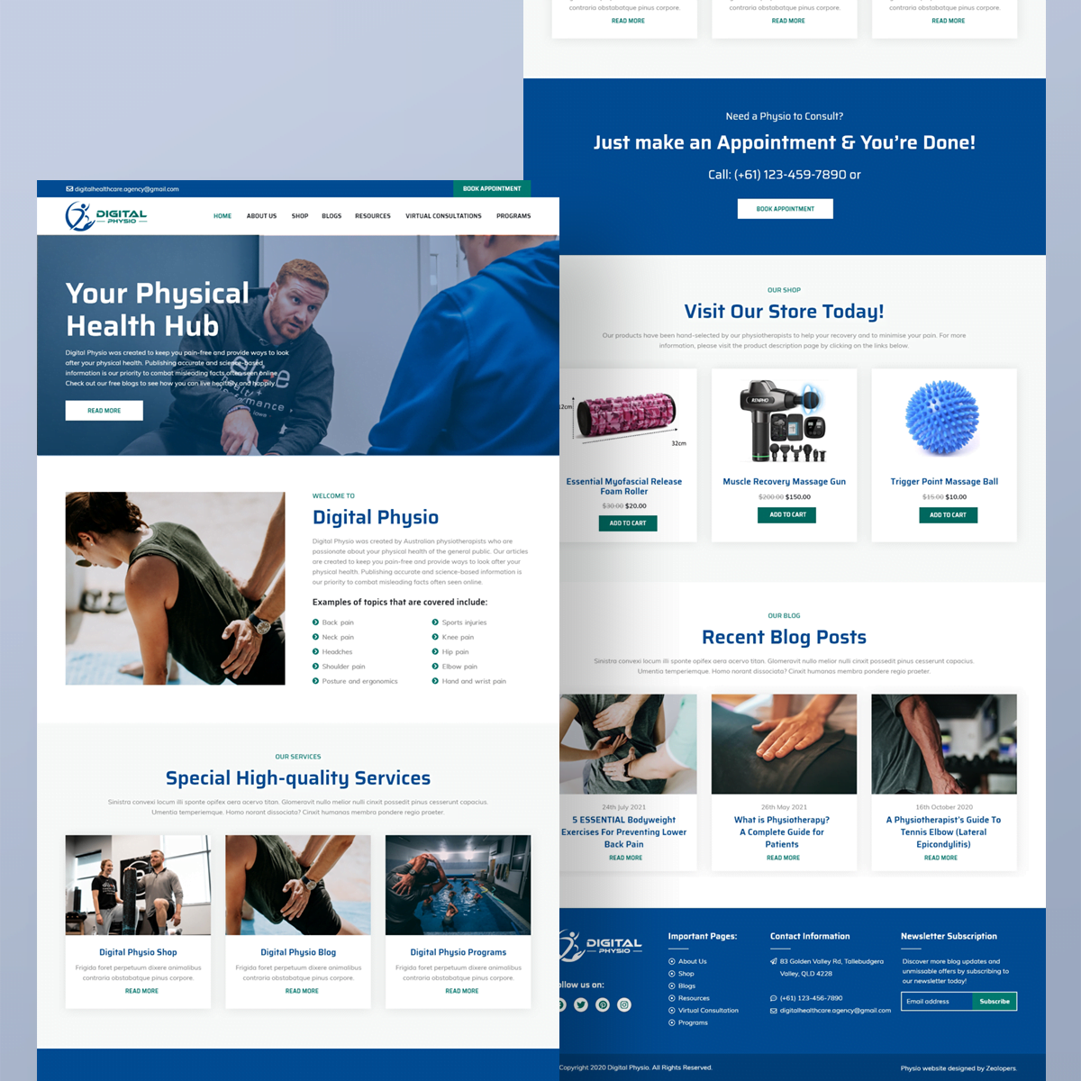 Digital Physio - Zealopers